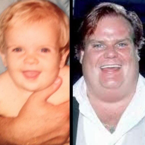 Babies that look like Chris Farley