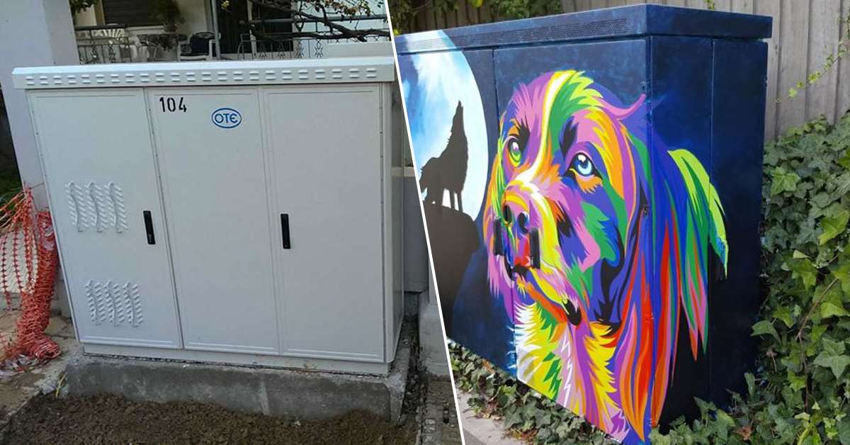 Artists take mundane utility boxes and make them cool artwork