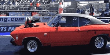 Automotive GIFs Awesome Muscle Wreck Burn-Out THROTTLE TV Free Install