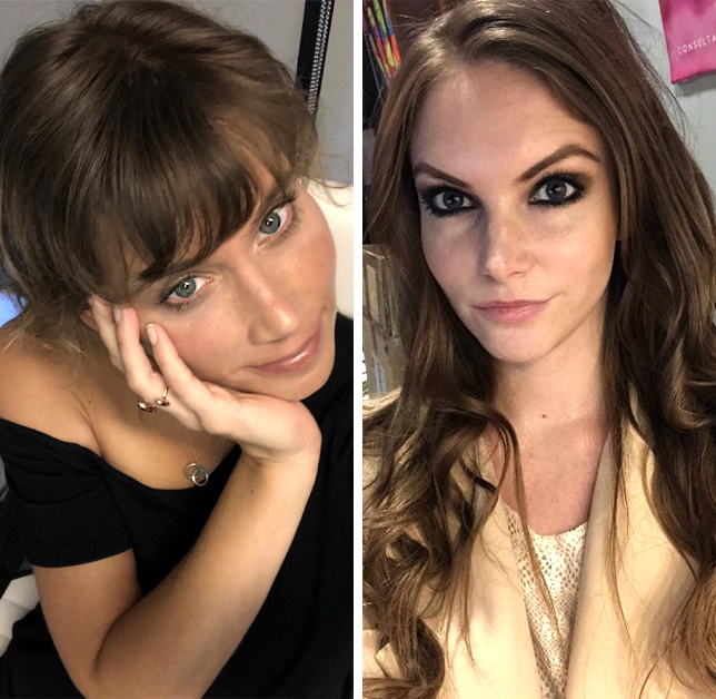 Chivettes from theCHIVE and iCHIVE taking selfies while Bored At Work