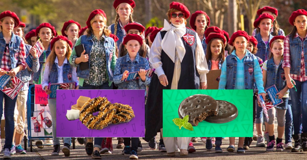 Girl Scout cookies power ranking