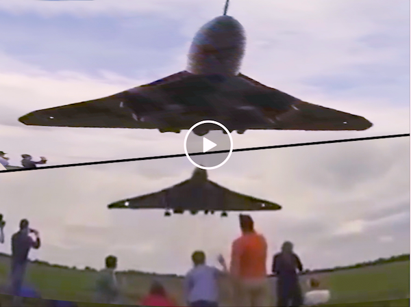 ROAR of low-level flybys (Video)