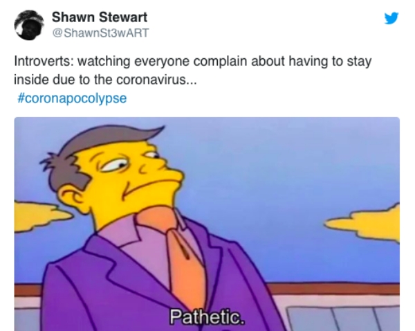Quarantine Memes And Tweets To Read At Home