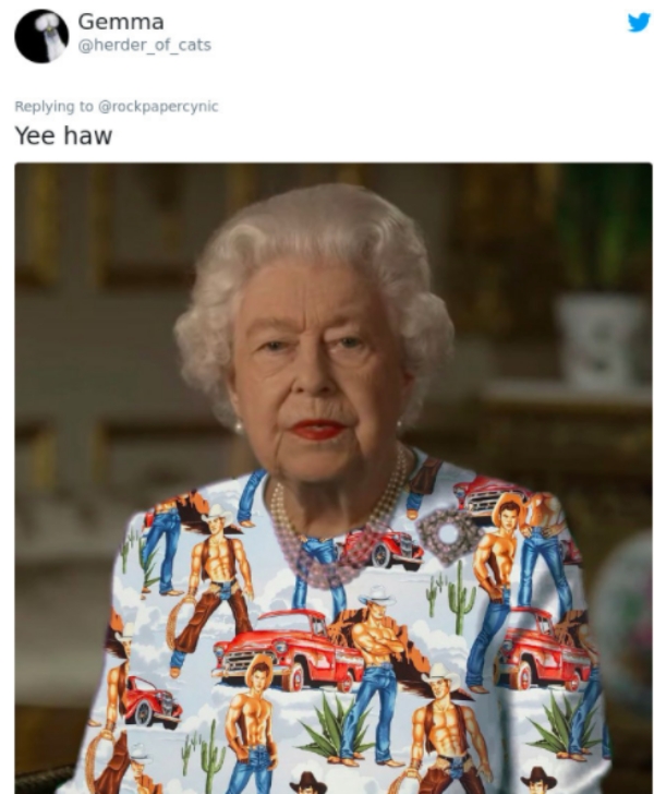 Queen Elizabeth Gave A Speech And Here Comes The Photoshop