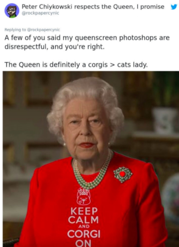 Queen Elizabeth Gave A Speech And Here Comes The Photoshop