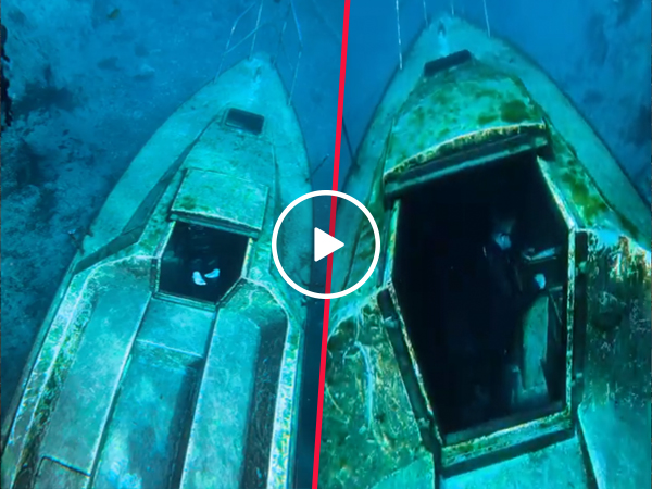 Sunken Treasure Video Yacht Wreckage Corona Wash Hand Under Water 2020