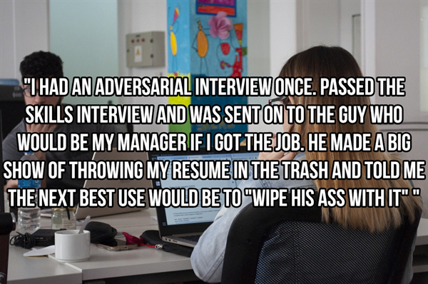Weird & Inappropriate interview questions people have heard