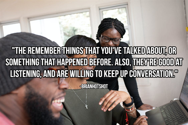 "Green Flags" that show someone's a good person