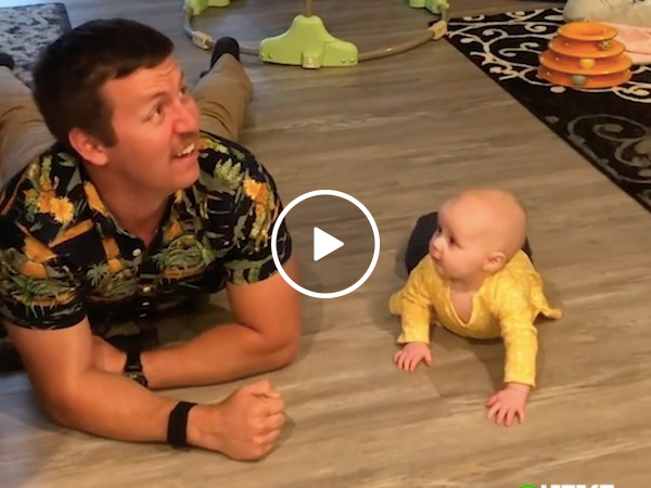Just give this dude all the dad awards this weekend (Video)