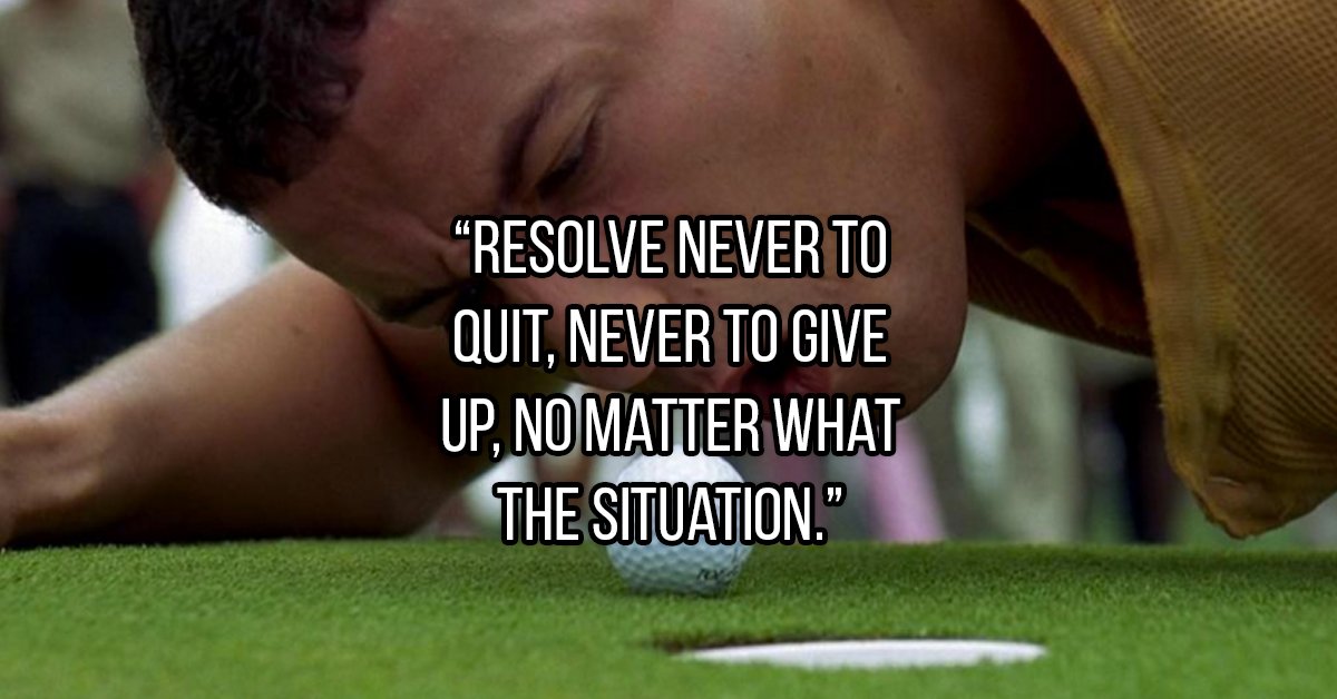 Golf quotes that have just as much to say about life as the game