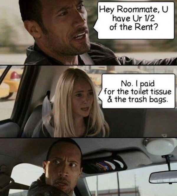 Roommate Memes are the Best Memes