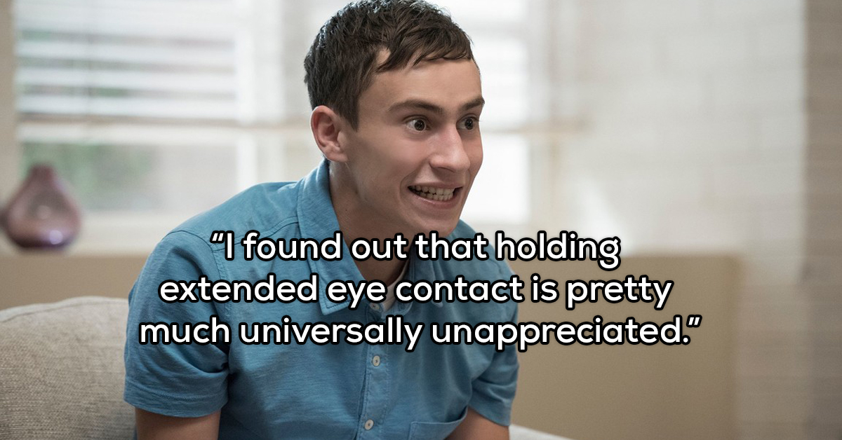 Autistic people share things others find strange that they find normal