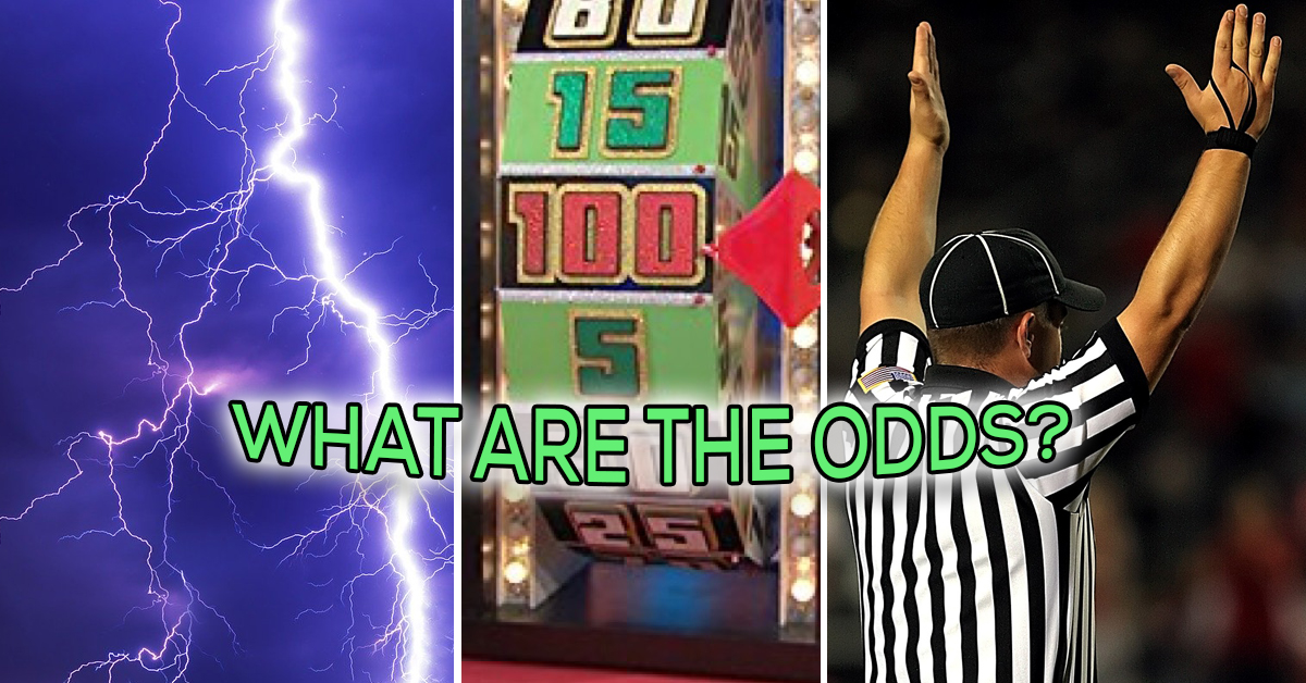 Unlikely happenings that are still better odds than winning the lottery