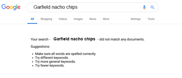 A nacho cheese covered Garfield mystery. Can you help?