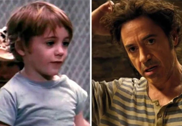 Actors in their first & latest role shows how Father Time ages us all ...