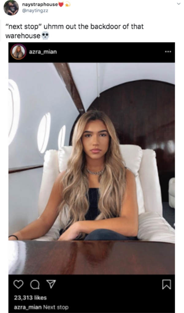 Influencer girls caught red-handed using fake private jet (18 Photos)