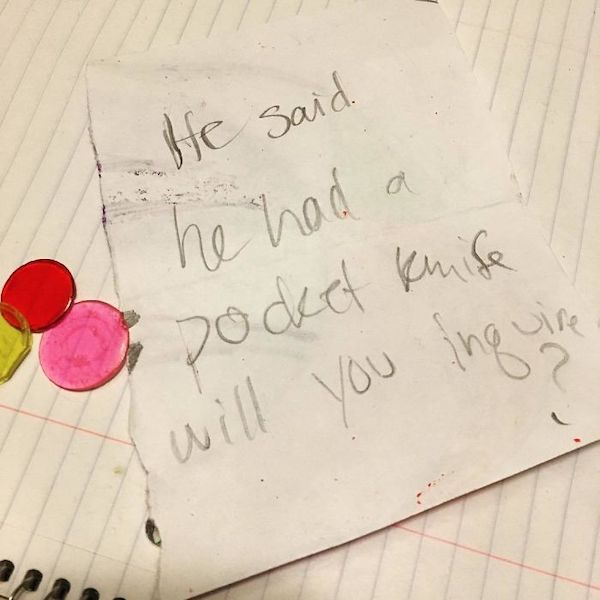 Hilarious Notes Teachers Had To Send Home To Parents