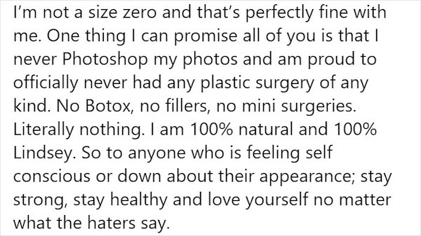 Athlete Lindsey Vonn Shuts Down Body Shamers