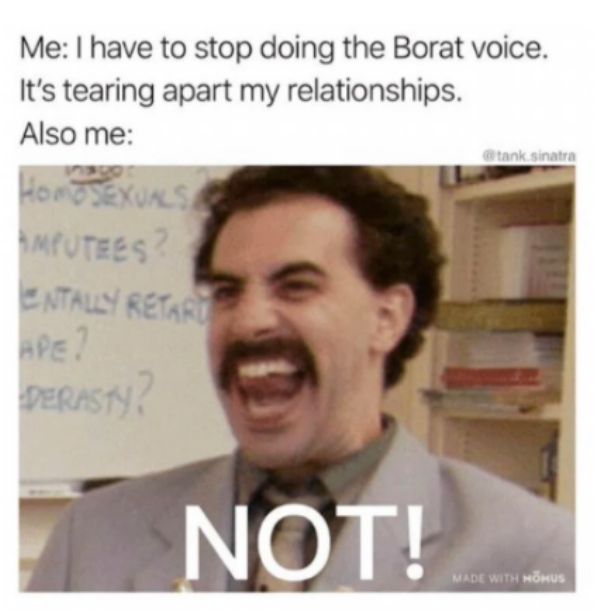 Borat Meme Very Nice