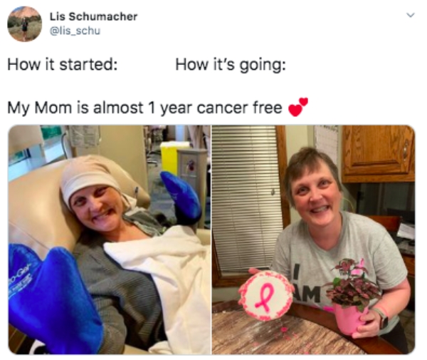 Incredible before & after photos of cancer survivors that will make you ...