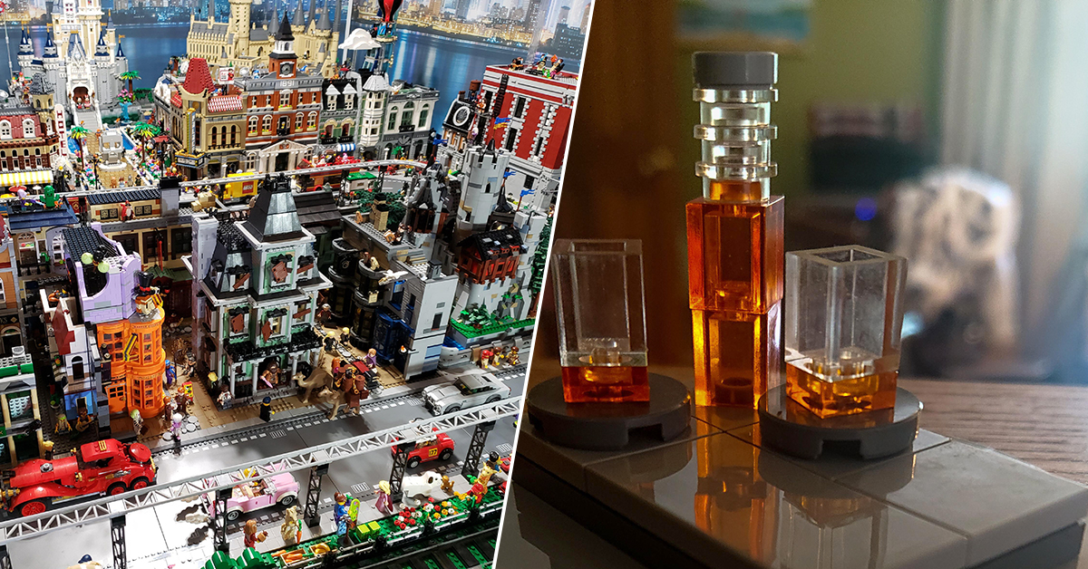 Grab some bricks and just LEGO