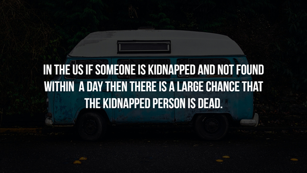 Cold air, dark corners, Creepy Facts