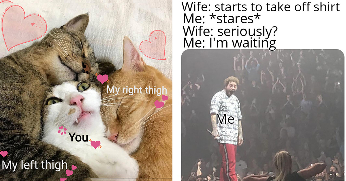 Dirty, flirtatious memes to sext your SO with