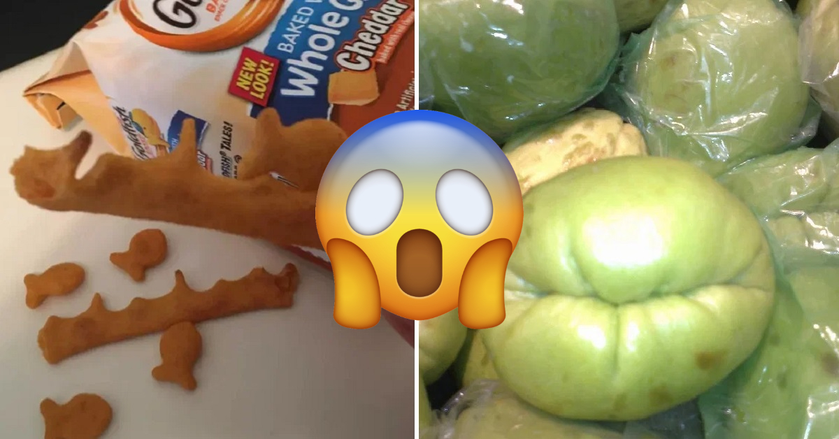 Weird food makes the tummy say "WTF"