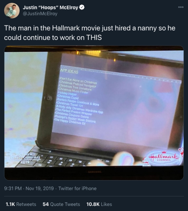 Hallmark Movie Tweets we can all secretly relate to