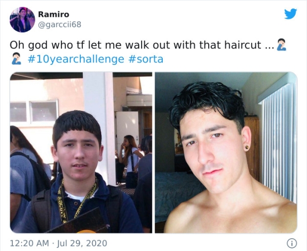 People sharing 2010 vs 2020 selves shows time has a way with us all