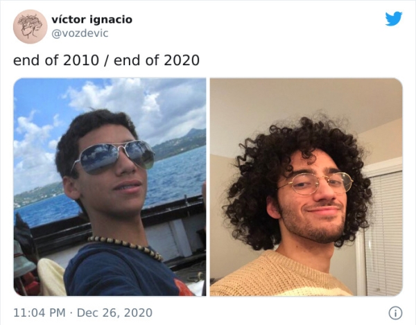 People sharing 2010 vs 2020 selves shows time has a way with us all