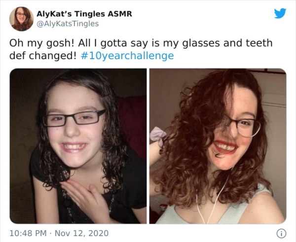 People sharing 2010 vs 2020 selves shows time has a way with us all