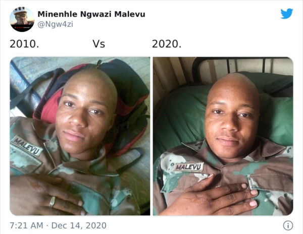 People sharing 2010 vs 2020 selves shows time has a way with us all
