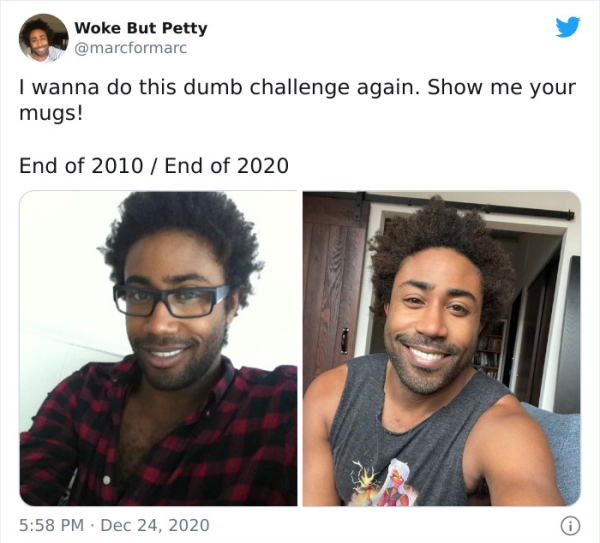 People sharing 2010 vs 2020 selves shows time has a way with us all