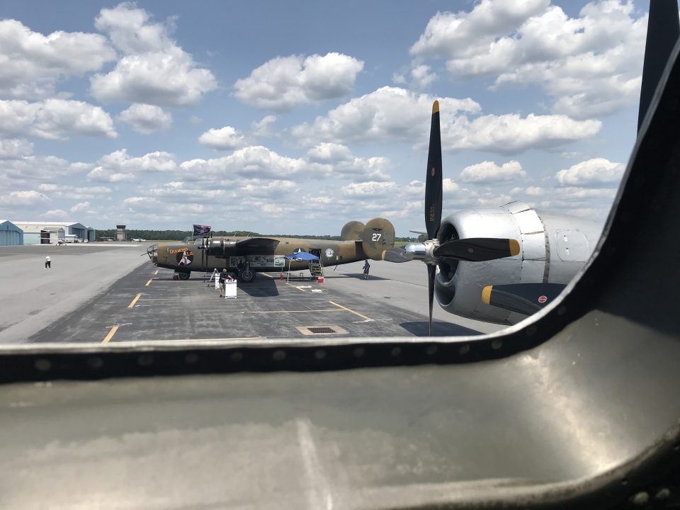 FIFI World War 2 Bomber Airshow Flight POV inside B-29 Superfortress