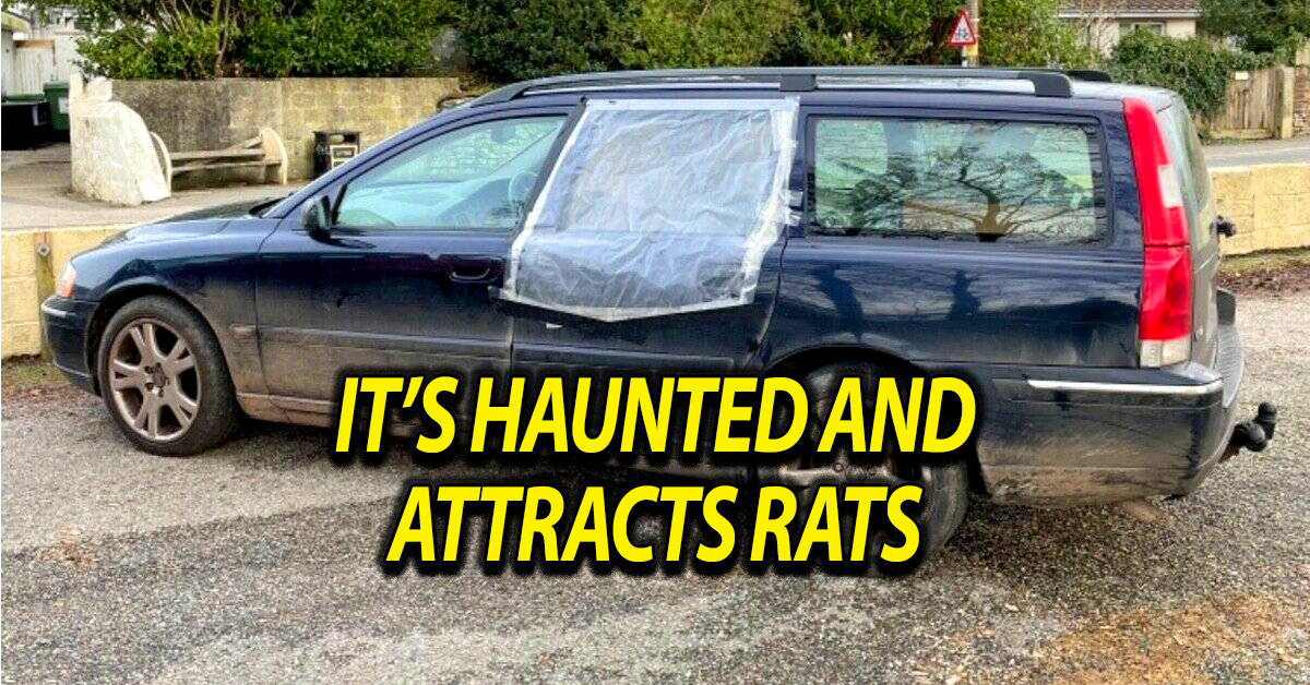 Man writes perfect ad for his "haunted" Volvo V70, and we're sold.