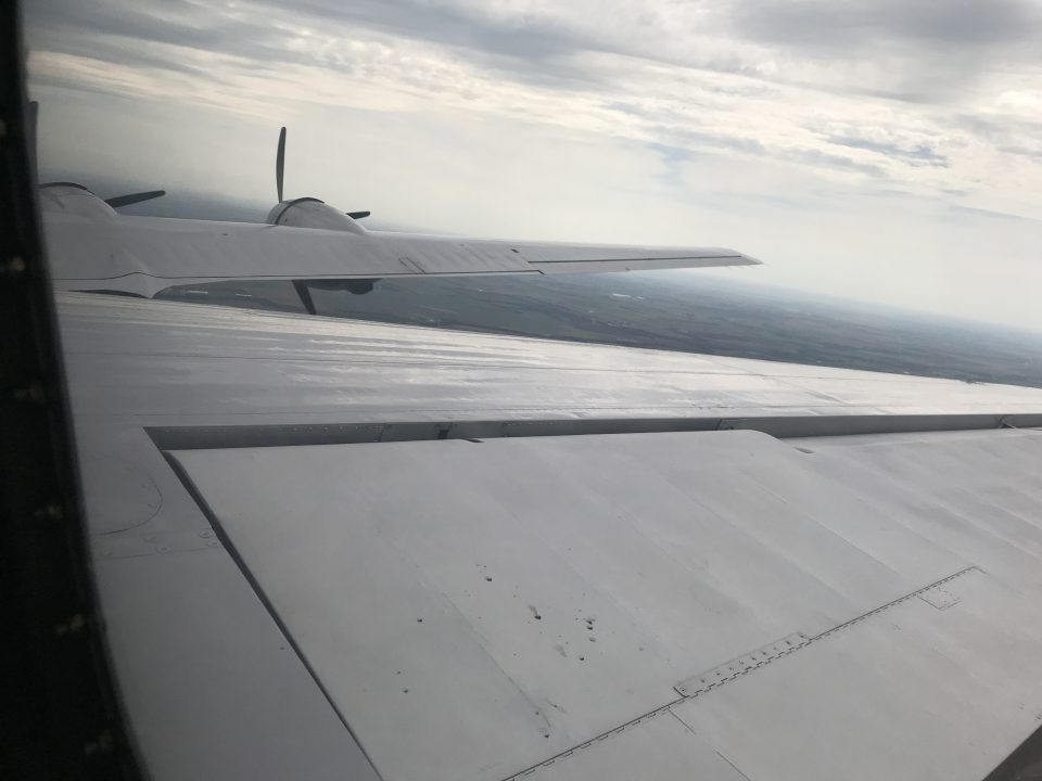 FIFI World War 2 Bomber Airshow Flight POV inside B-29 Superfortress