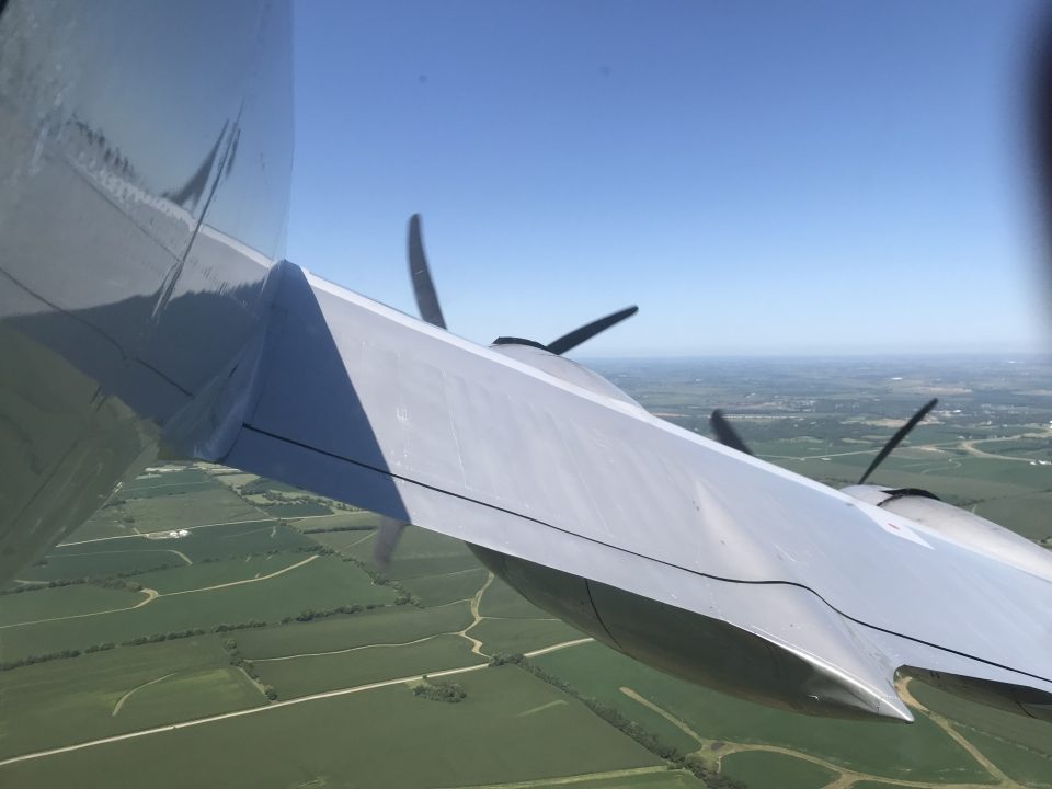 FIFI World War 2 Bomber Airshow Flight POV inside B-29 Superfortress