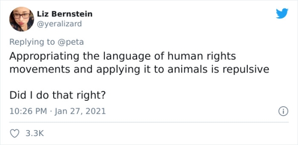 PETA is getting roasted for suggesting 'Animal' insult alternatives