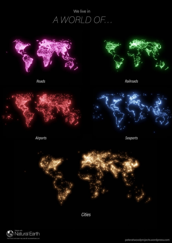 Insane maps that will totally change your perspective (27 Photos)