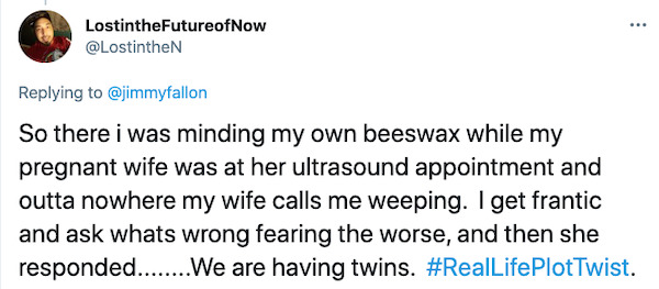 Life Throws Some Crazy Plot Twists At Us...