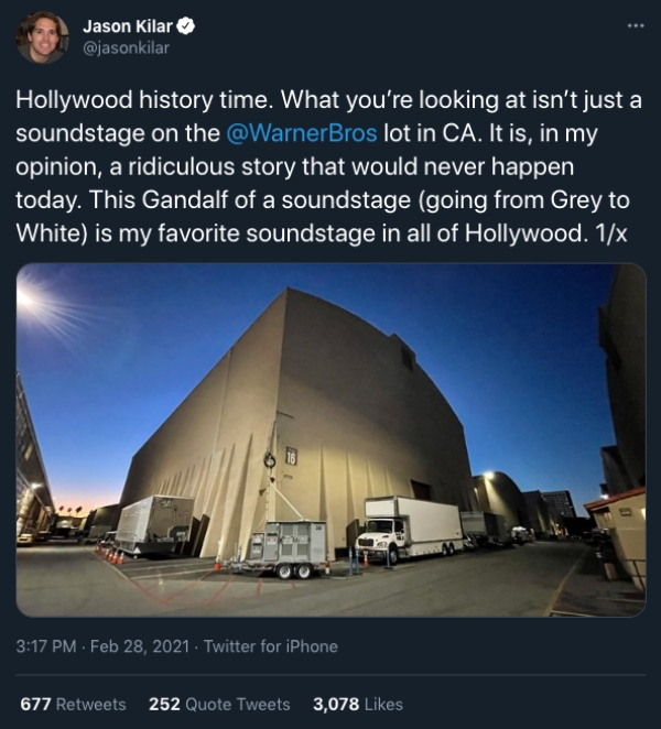 The incredible story of “Soundstage 16,” where iconic movies were shot