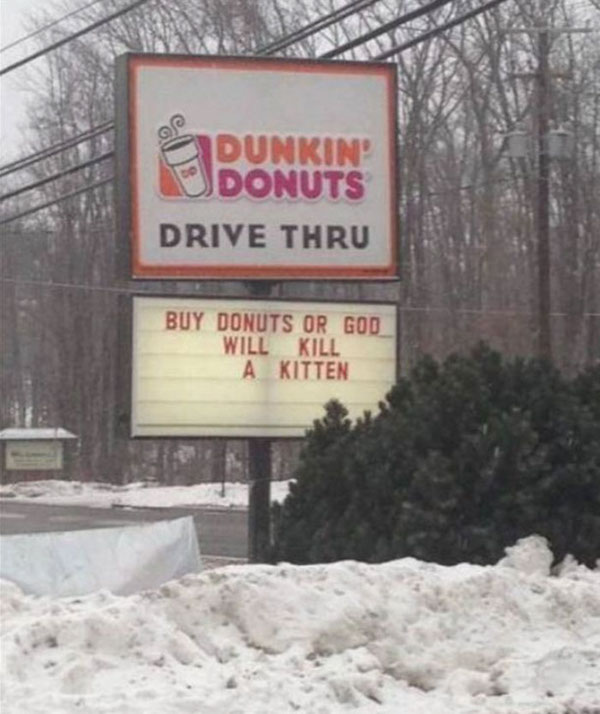 Fast food signs that won or failed so hard they ended up winning