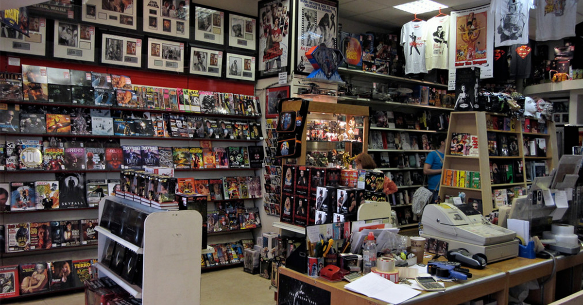 Man builds entire video store in basement as quarantine project