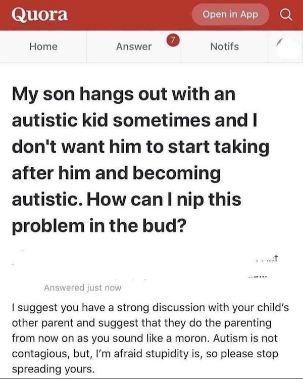 Nightmare-inducing levels of cringe