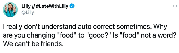Autocorrect can duck off