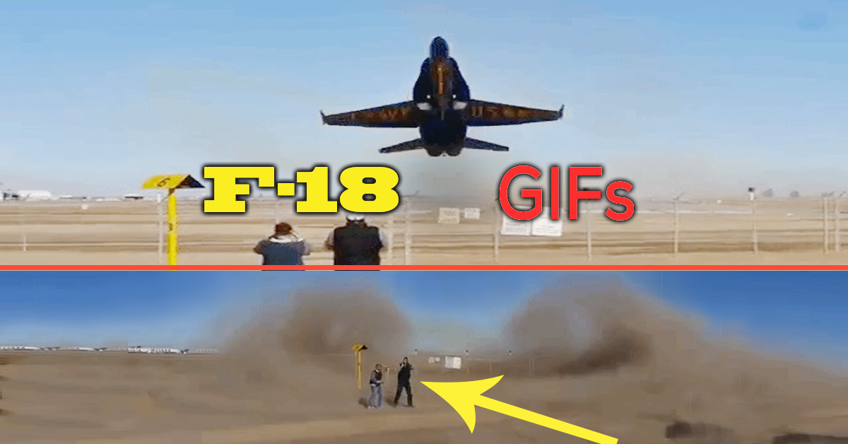 GIFs F-18 Hornet Best New List Naval Jet Fighter Flyby Carrier Awesome
