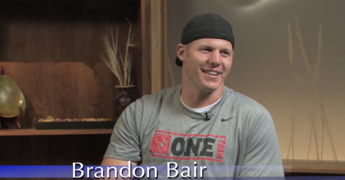 Former NFL player saves man after fiery train crash