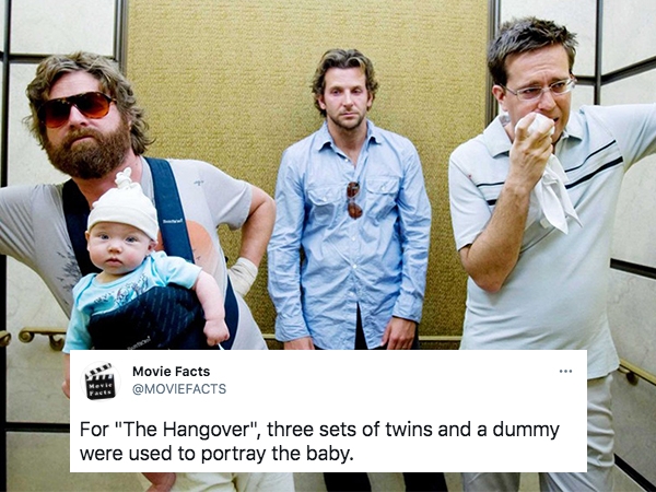 Fascinating movie facts you had no idea about (30 Photos)