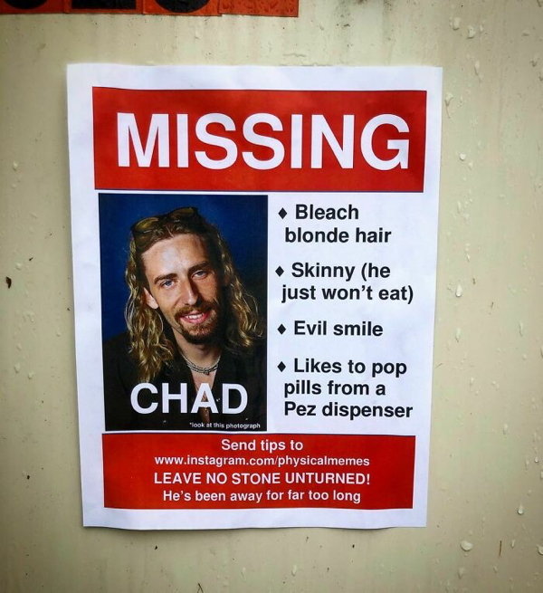 Man trolls neighborhood with posters and they're perfectly ridiculous